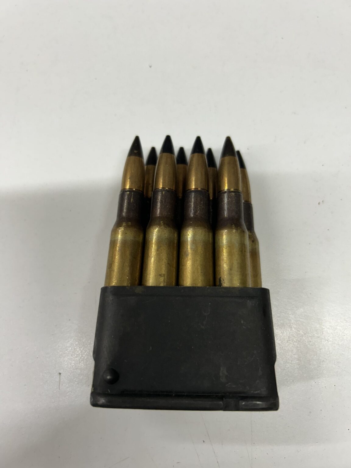 Original 30-06 AP ammo in 8 rd. Garand Clip. 8 rounds - CDVS