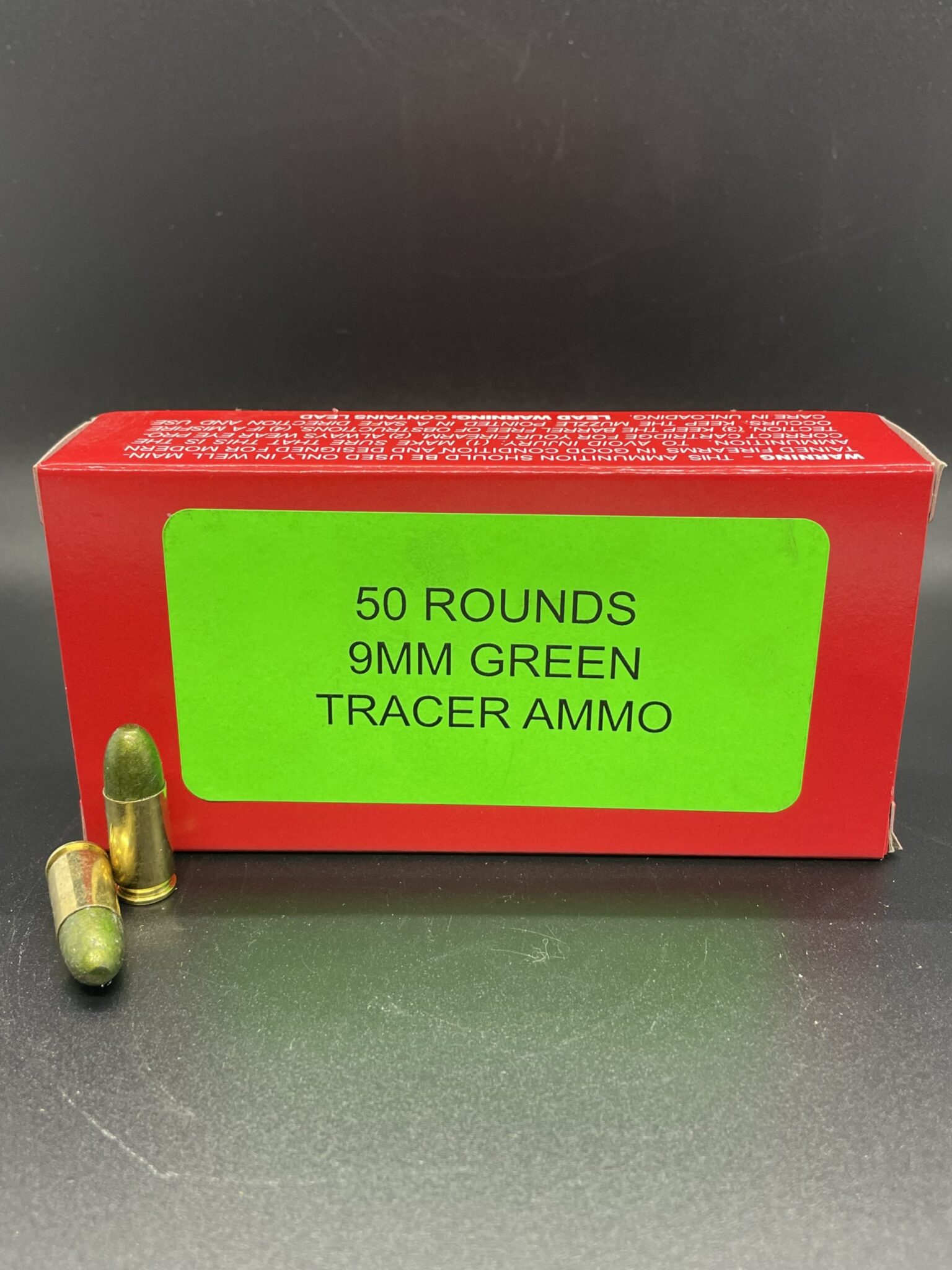 HAPPY VALLEY 9MM Green tracer ammo. - CDVS