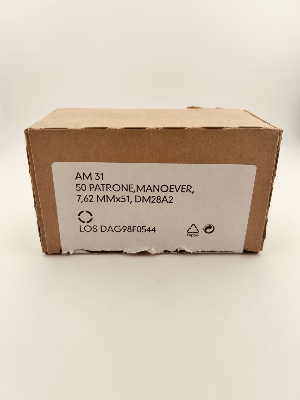 308 Plastic Blanks in 50 Round Boxes. - CDVS